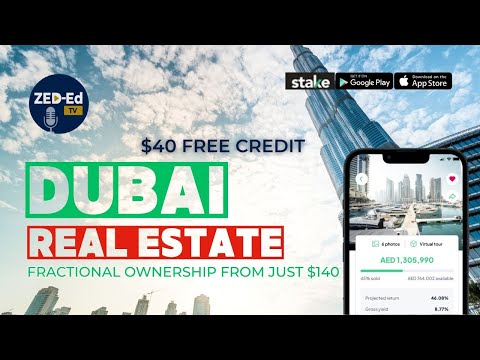 Invest in Dubai Real Estate with Just $140 | GetStake App 🇦🇪