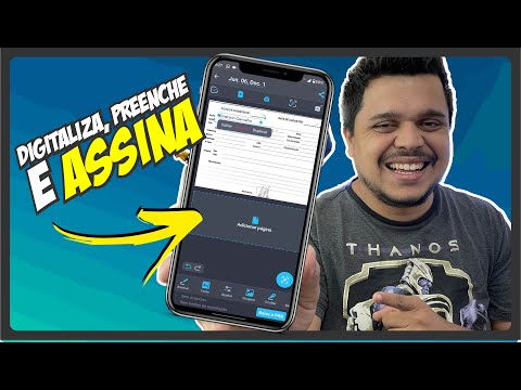 Como DIGITALIZAR, PREENCHER e ASSINAR FORMULÁRIOS pelo CELULAR - ANDROID E IOS