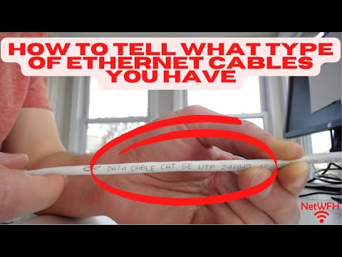 How to Tell What Type of Ethernet Cables You Have