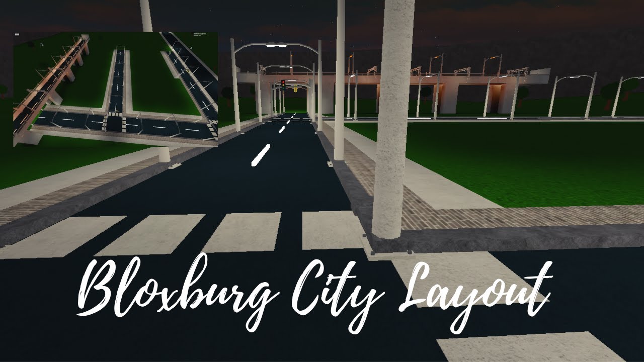 Bloxburg City Layout - Speedbuild | City speedbuild epidode 1
