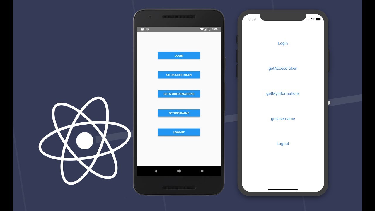 React Native - Facebook Login Without any SDK on Android, IOS