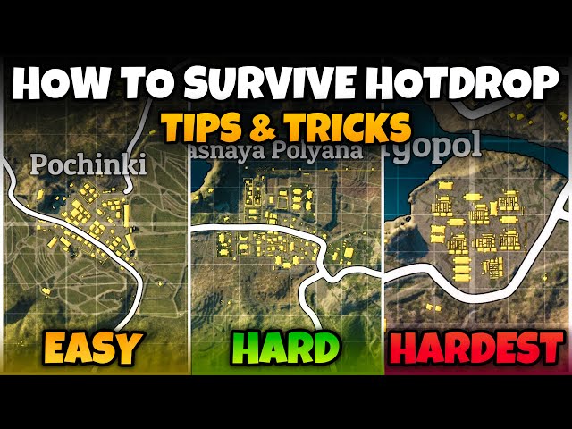 Stratégie De Hot-drop PUBG Mobile (novembre 2023) - Tech Tribune France