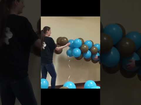 Easy Balloon Arch Without Stand #shorts