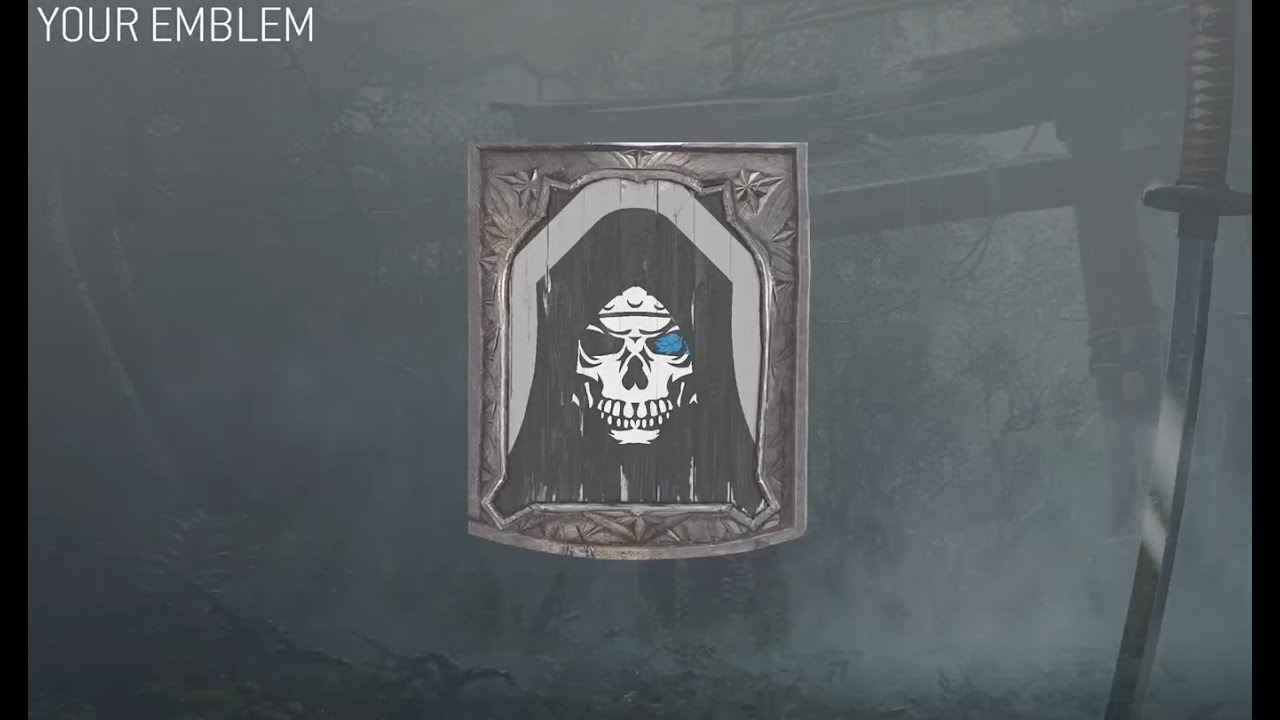 For Honor Emblem Tutorial: Hypnotic Eye Grim Reaper (Update)