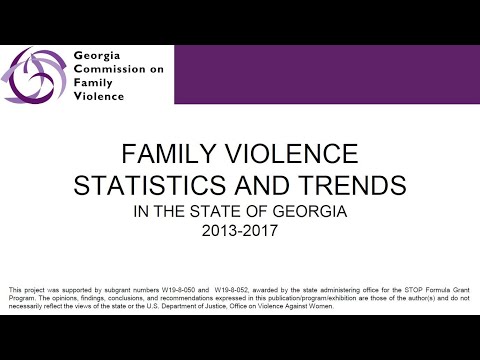 Family Violence Statistics and Trends in Georgia