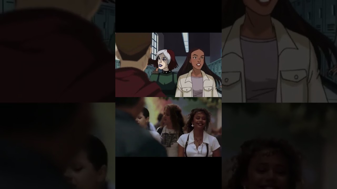 When The Xmen Evolution Girls Recreated The Slow Motion Walk From The Craft #shorts #xmen #review