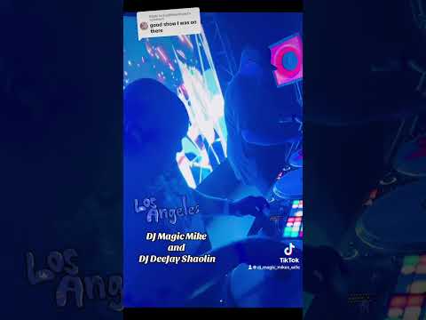 DJ Magic Mike in Los Angeles 4 turntables