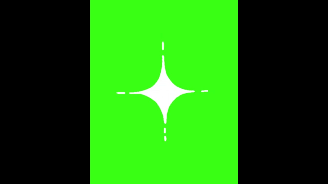 Animated SPARKLE Green Screen Effect | Free to use | Shine Effect | Teeth Shine Green Screen