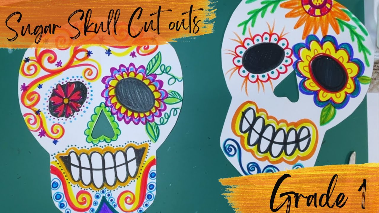 Sugar Skull Cut Out Project