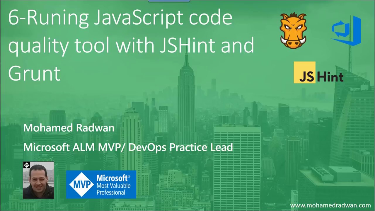 Running JavaScript with JSHint & Grunt | JavaScript code quality | JavaScript tutorial -6