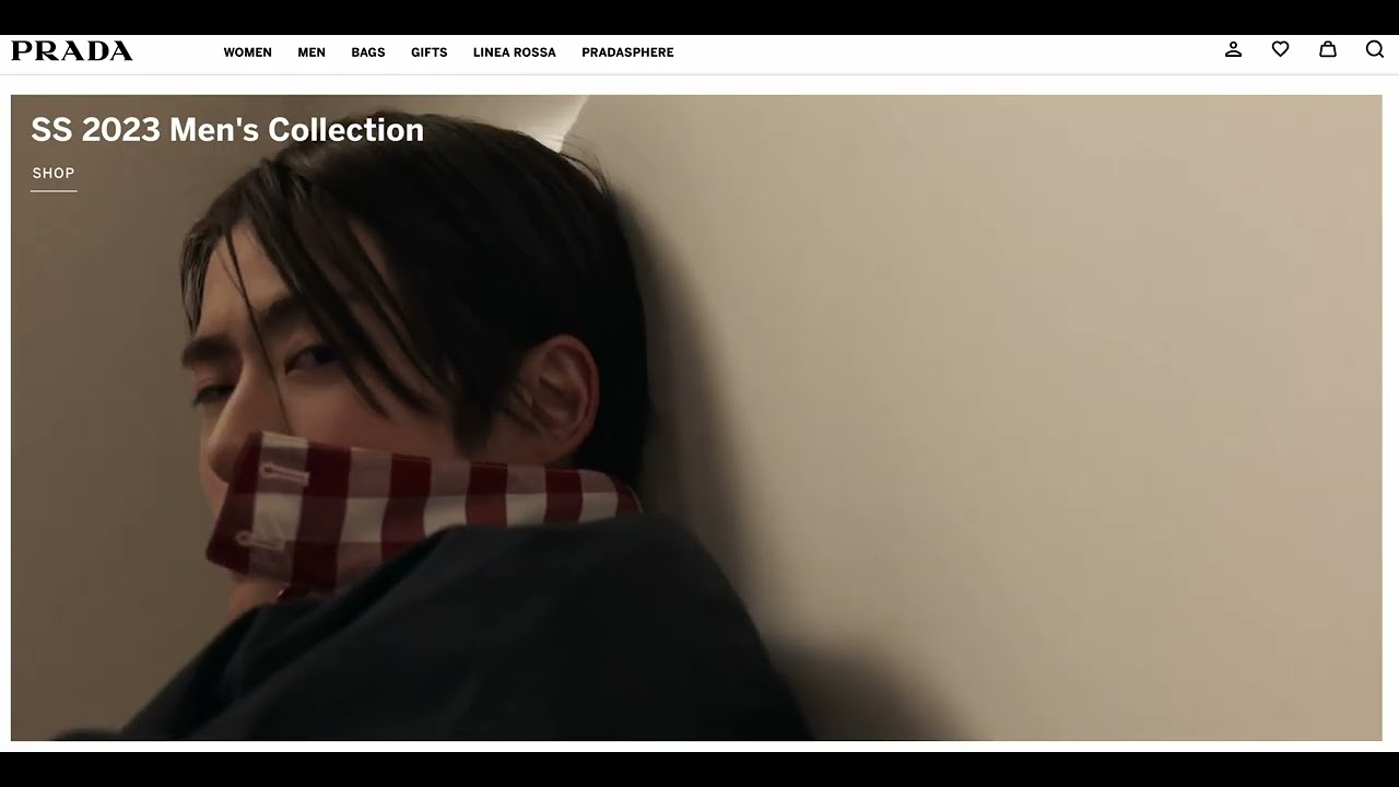 NCT JAEHYUN for Prada Spring Summer 2023 Mens Collection Campaign #PradaSS23