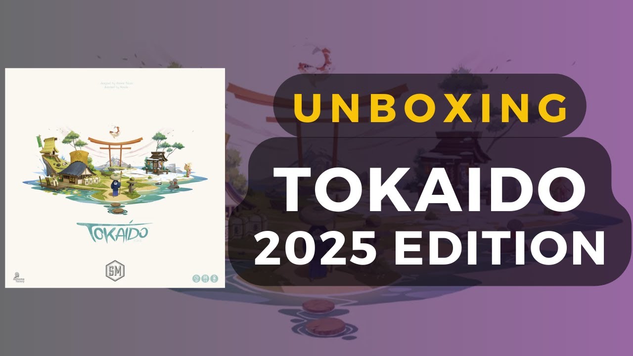 Tokaido - Stonemaier 2025 Edition - Board Game Unboxing | DaniCha