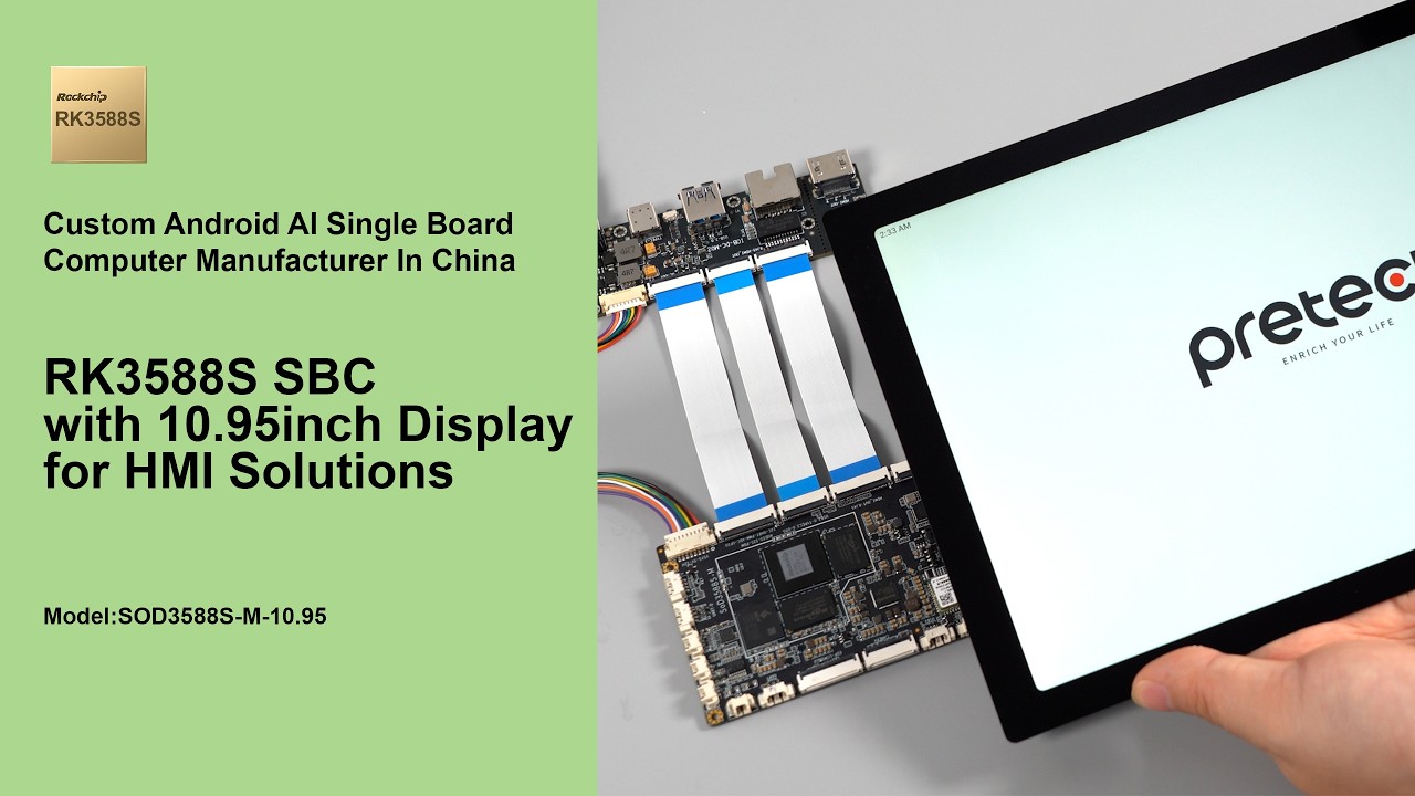 Pretech RK3588S SBC 10.95