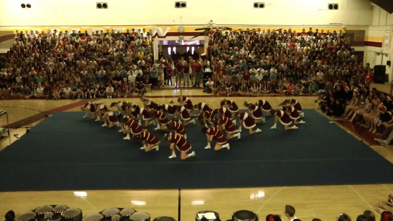 LCHS Cheer Squad Welcome Back Assembly, Two Camera version, Friday August 30, 2013
