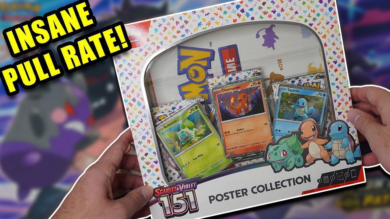151 POSTER Collection Box - Scarlet & Violet // Pokémon Card Opening