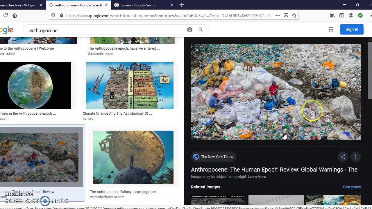 Understanding the Anthropocene: Human Impact on Climate and Extinction ...