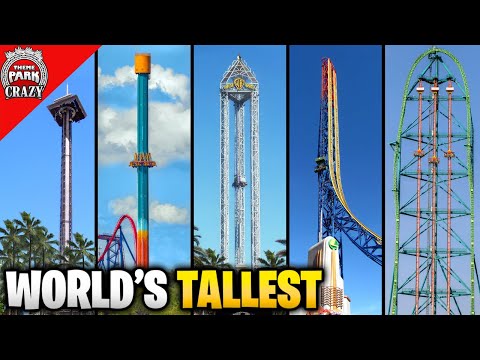 Top 10 TALLEST Drop Towers on Earth 2024 π²π