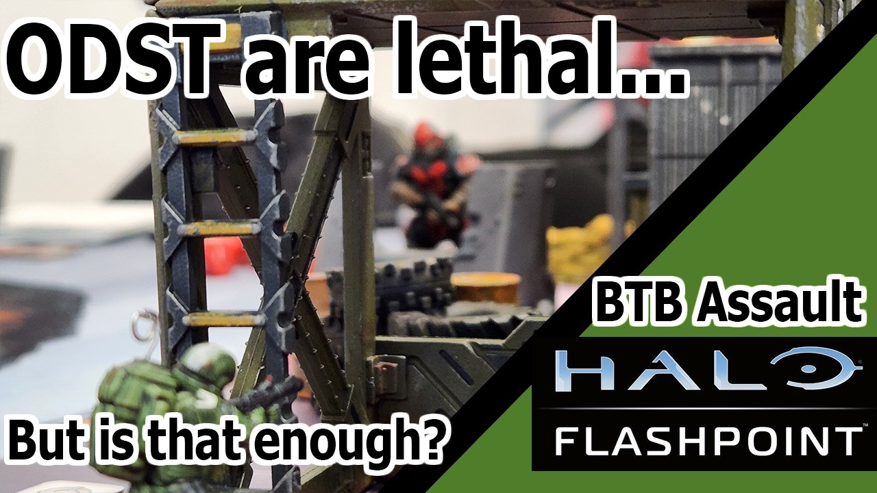 Can the ODST drop into victory? | BTB Assault Battle Report | Halo: Flashpoint