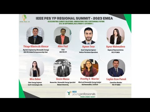 IEEE PES YP Regional Summit 2023- EMEA (Europe Middle East Africa)