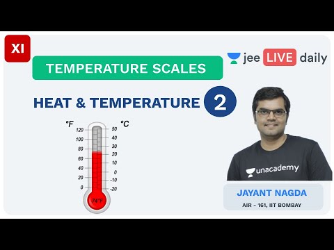 Heat and Temperature - Temperature Scales - Video Lecture - JEE