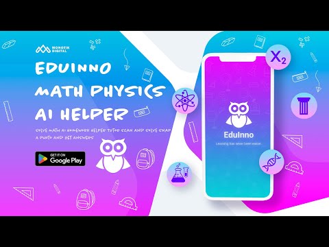 EduInno Math Physics AI Helper App is coming, official Google Play trailer