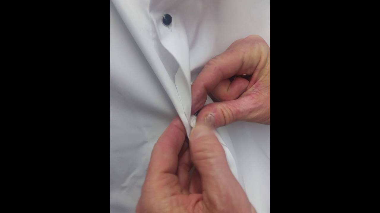 How to put Studs and Cufflinks in a Tuxedo and Suit shirt.
