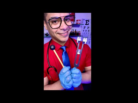 ASMR Fastest Doctor Tuning Fork Exam #shorts DireHit Medical Test