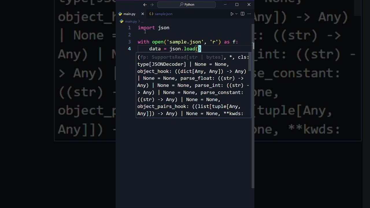 Python | How to read a JSON file in Python #python #shorts #trending #python3