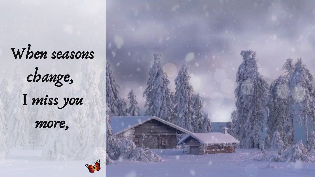 🎥  When seasons change ❄️❤️#Grief #Mourning