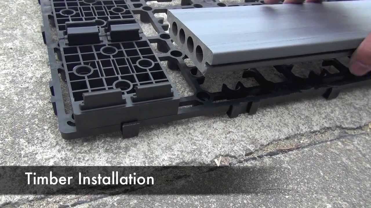 Deck-A-Floor Timber Installation