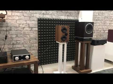 Super compact system! PS Audio Sprout 100 amplifier & Ophidian Mojo loudspeakers