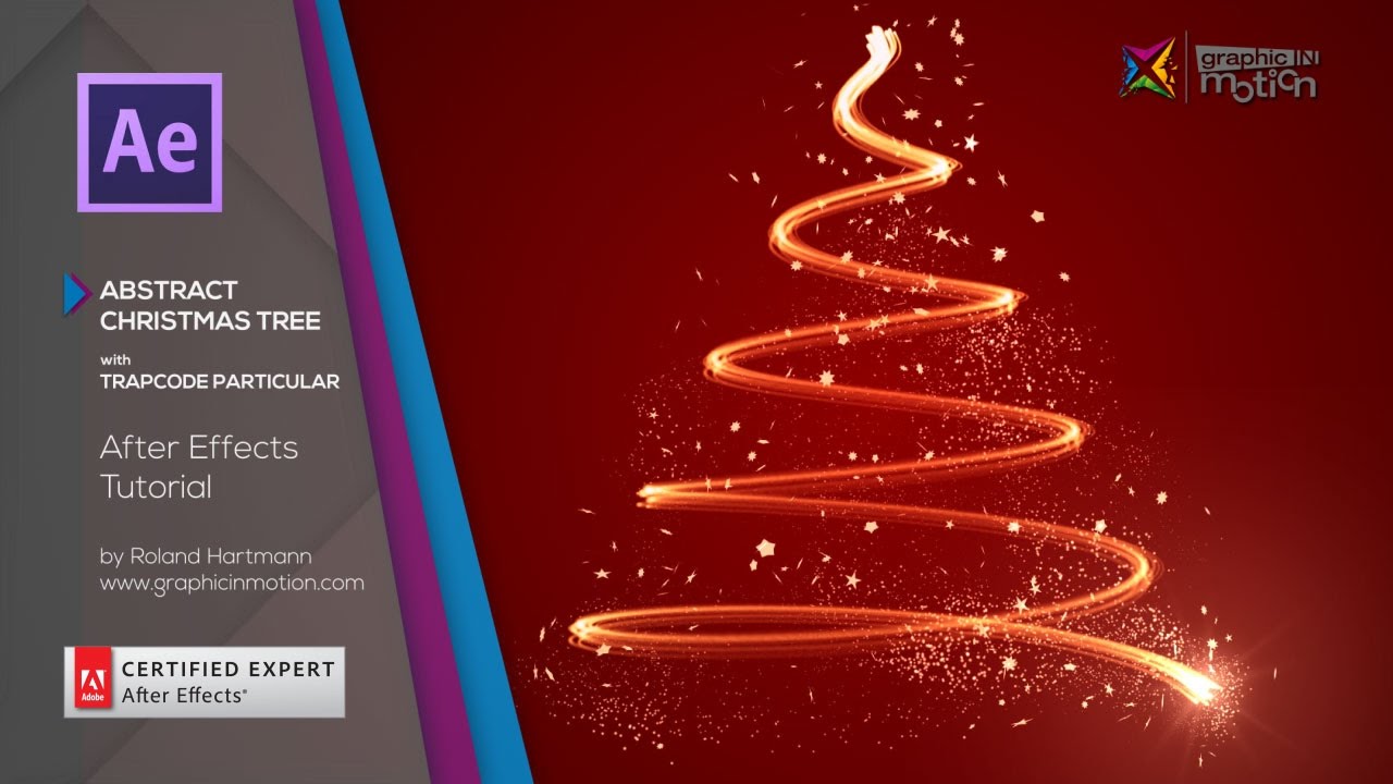Abstract Christmas Tree with Trapcode Particular - After Efects Tutorial