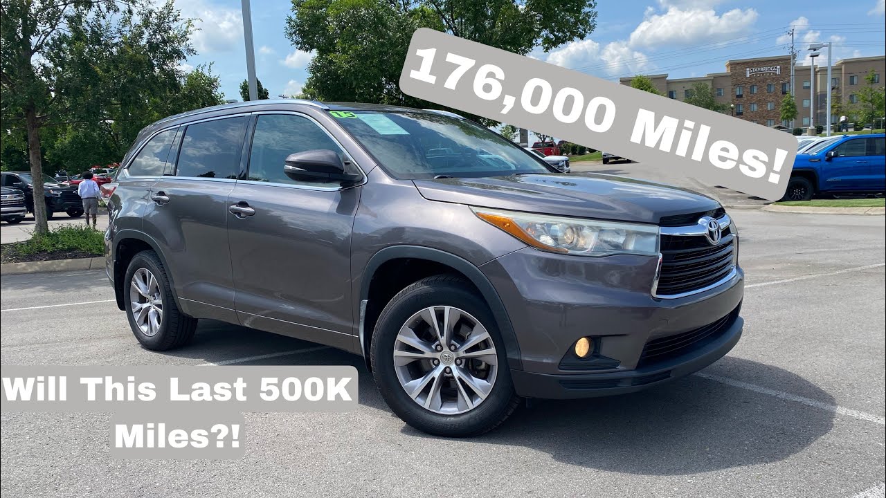 2015 Toyota Highlander XLE V6 AWD POV Test Drive & 176,000 Mile Review