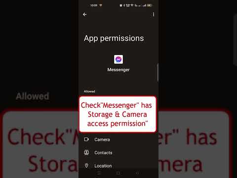 How to Fix FB Messenger - Can't Access Photos. FB Messenger.
