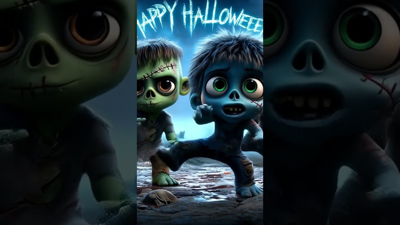 Dancing Skeletons Take Over Halloween!