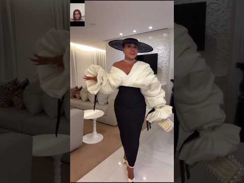 Nigerian Fashion Designer, Veekee James looks absolutely stunning in this Eye-catching outfit.
