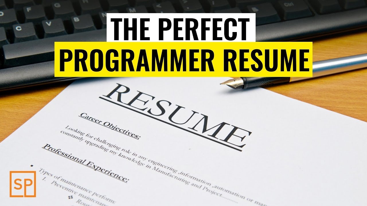 What Should a Developer / Programmer Resume Look Like?