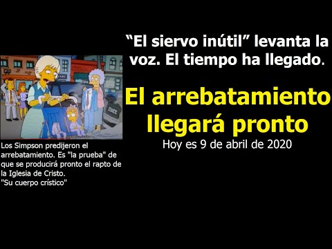 “El siervo inútil” levanta la voz. El tiempo ha llegado. El ...