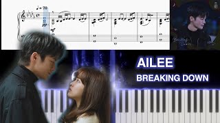 Ailee - Breaking Down by Flying Music Sheet