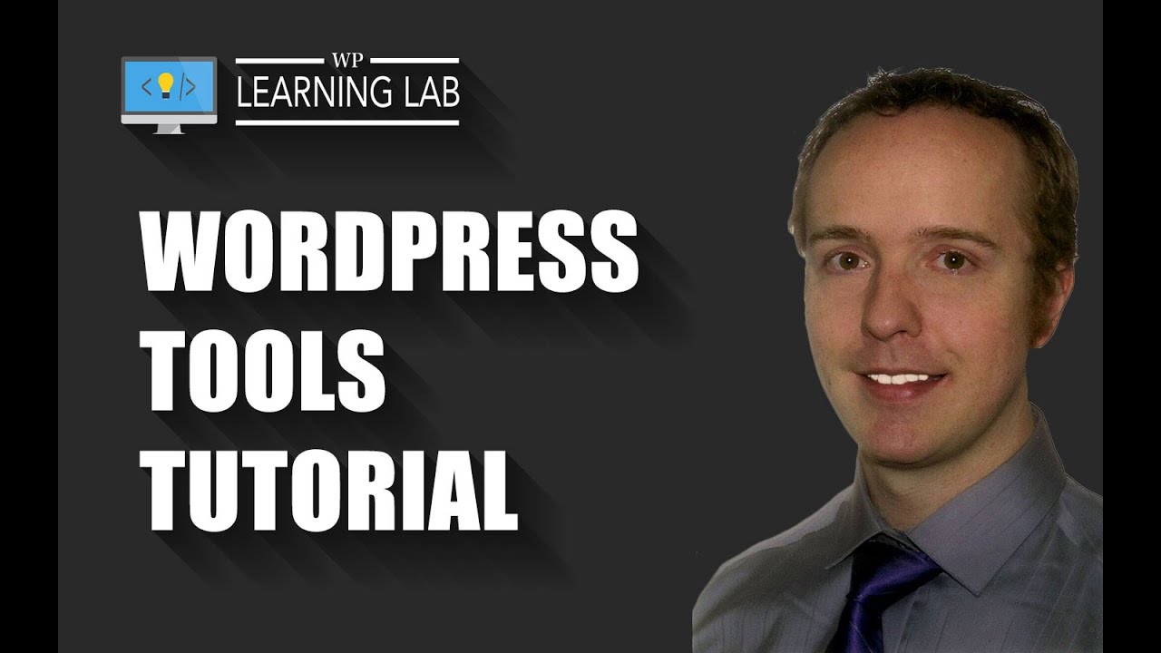 WordPress Tools Tutorial - What's In The WordPress Tools Section | WP Learning Lab