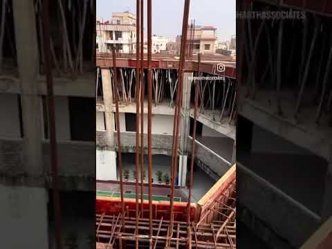 In the process of slab casting #modern #construction #architecture