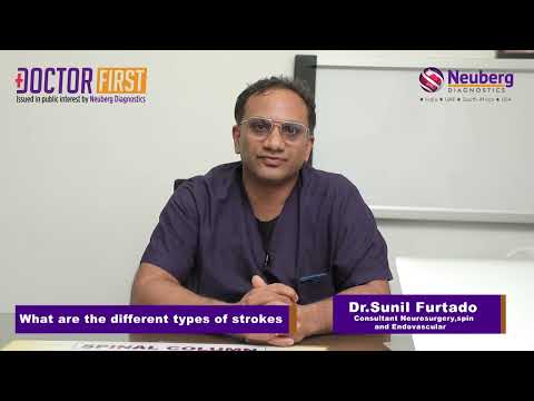 What are the different types of strokes?