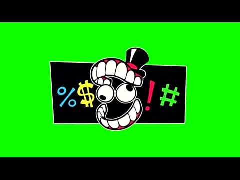 The Amazing Digital Circus Wacky Bleep Green Screen