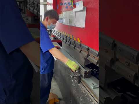 Metal stainless steel sheet metal bending process factory sunsong #factory #bending #machine #cnc