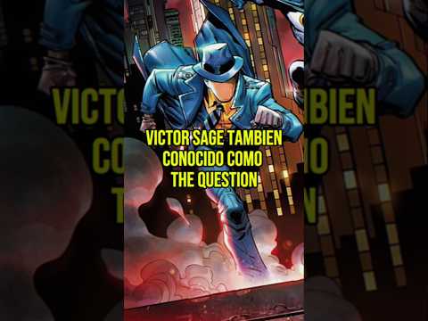 ❓ THE QUESTION, el SEGUNDO MEJOR detective del Universo DC #thequestion #dccomics #dcuniverse