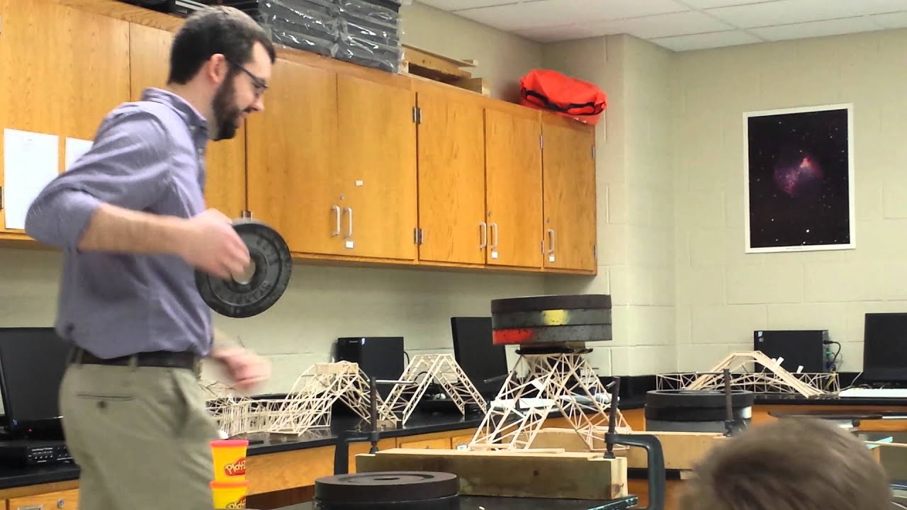 Toothpick bridge break (100+ lbs!)