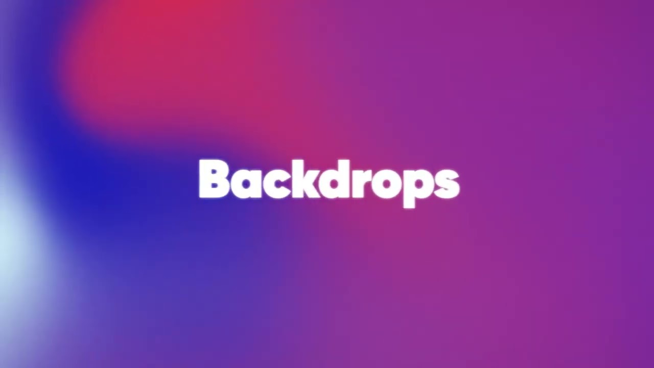 Liquid Colorful Gradient Background - Elements | After Effect Template