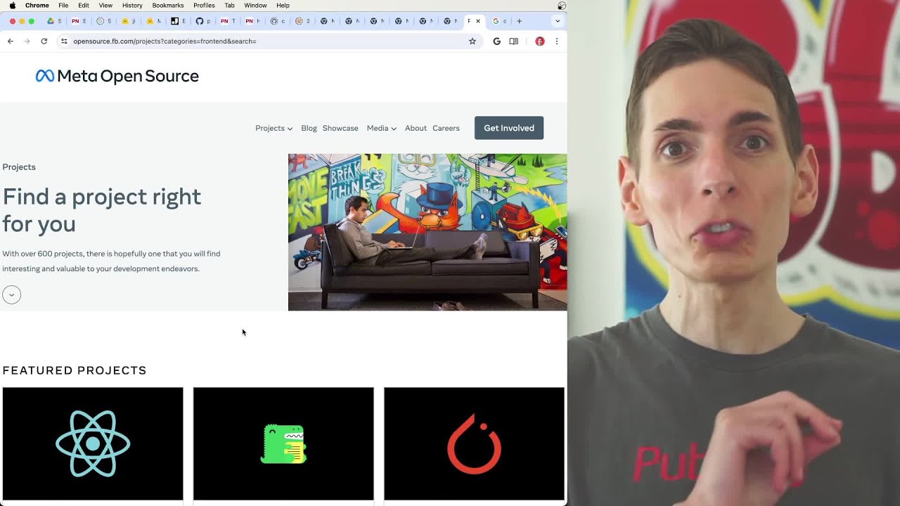 Meta Open Source Frameworks: PyTorch, React and Docusaurus