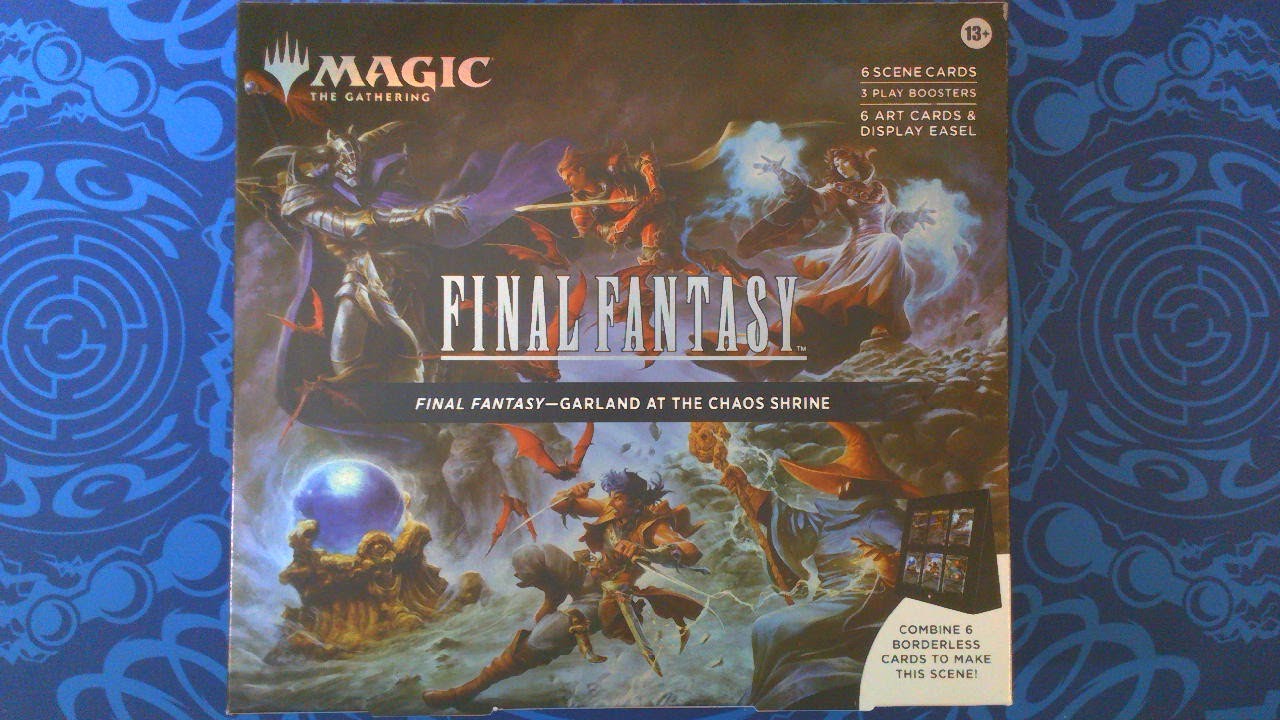FFI: Garland at the Chaos Shrine Scene Box - Magic x Final Fantasy [FIN] #mtgfinalfantasy