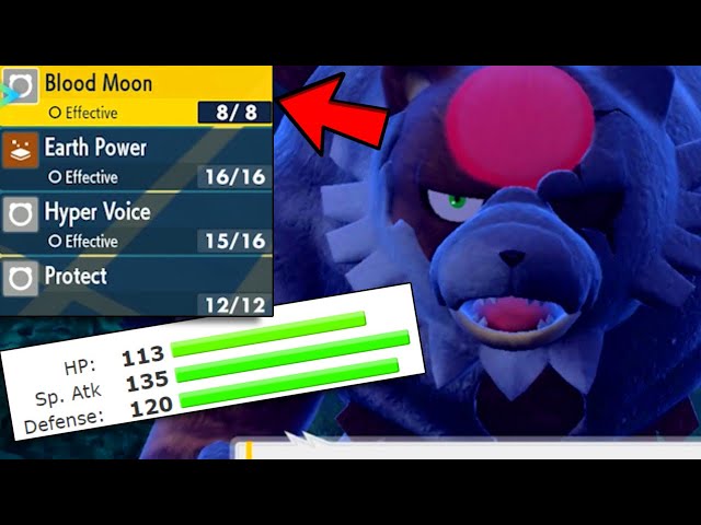 Best Bloodmoon Ursaluna moveset and Nature in Pokemon Scarlet and ...